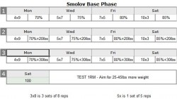 Smolov Routine Review:The Smolov Squat Cycle and Smolov Junior For ...